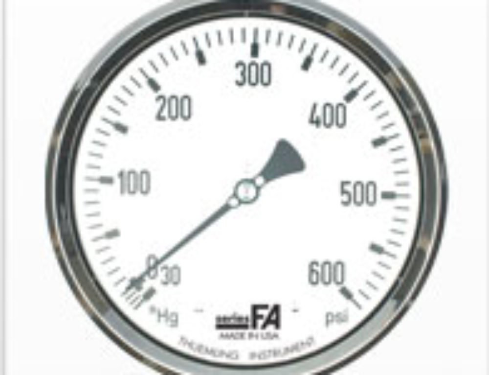 4.5” FA Series Liquid Filled Duplex Gauge | SPAN Instruments