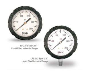 Stainless – Span 2.5 Liquid Filled Pressure Gauge | SPAN Instruments