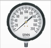 SPAN Industrial Pressure Gauges | SPAN Instruments