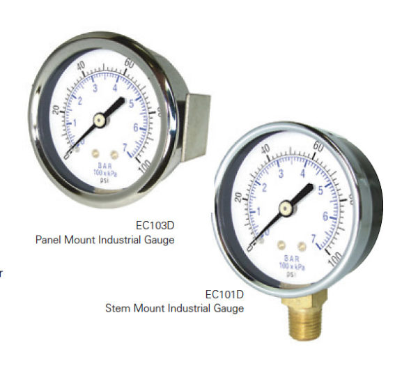 Other – 1.5”, 2.0”, 2.5” and 3.5” Dry Pressure Gauge | SPAN Instruments